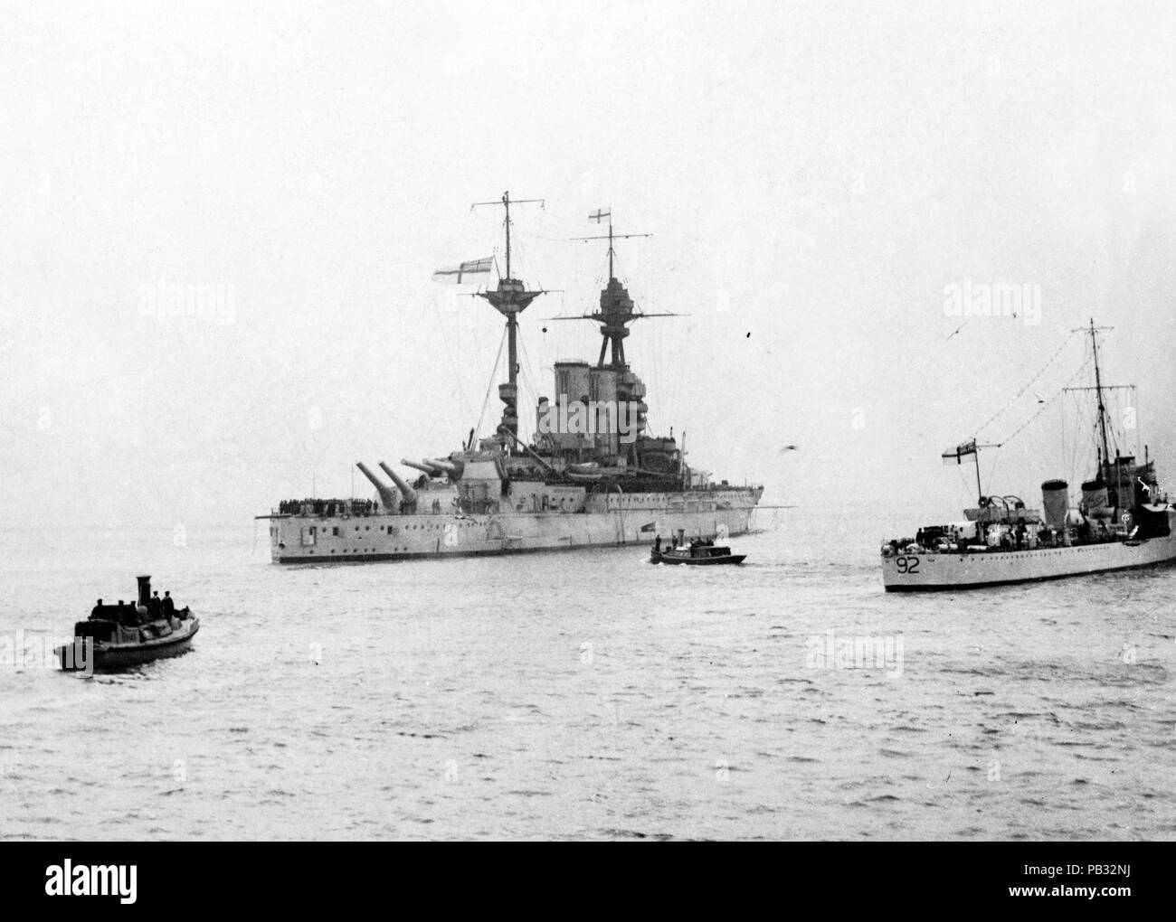 Official photograph showing Navy ships Stock Photo - Alamy