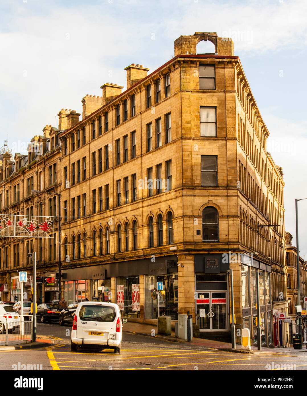 Sunbridge Road, Bradford City Centre Stock Photo - Alamy