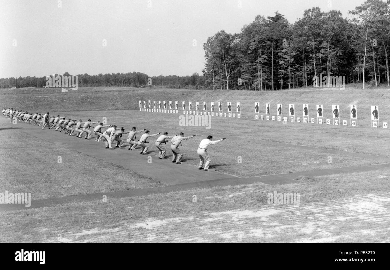 usa, fbi pistol range Stock Photo - Alamy