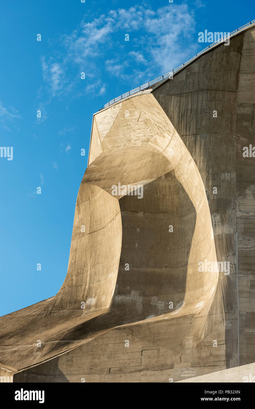 Architectural detail of Goetheanum building in Dornach, Switzerland ...