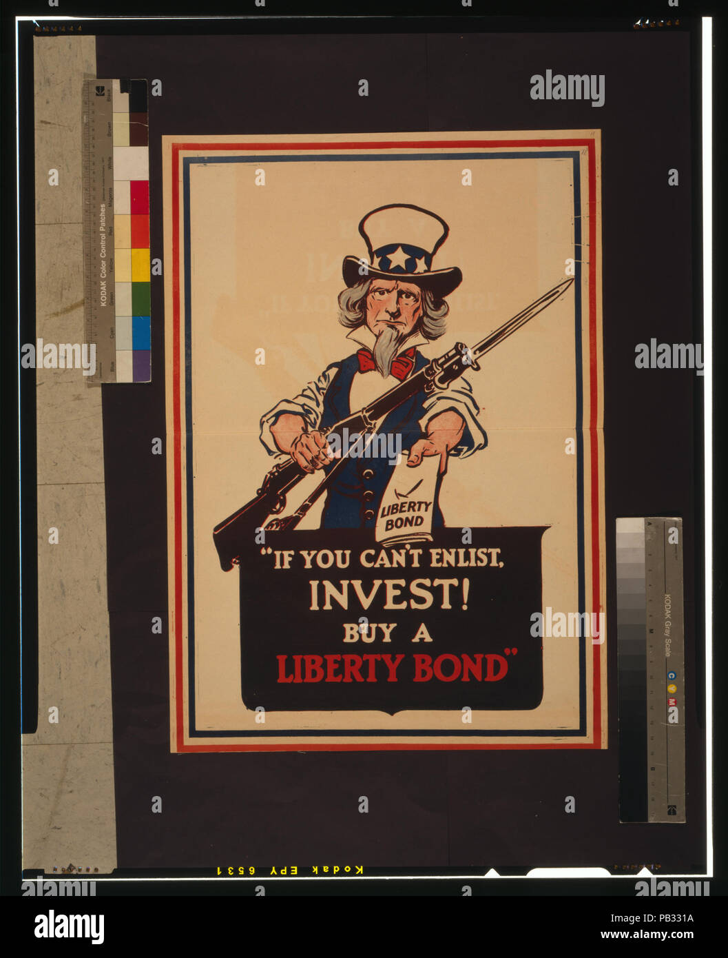 If you can't enlist, invest! Buy a Liberty bond Abstract: Poster ...