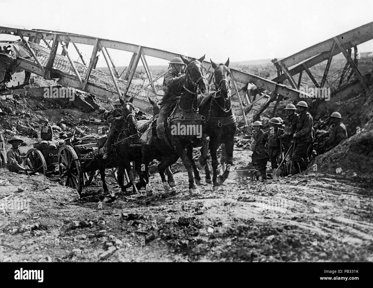 Horse artillery first world war hi-res stock photography and images - Alamy