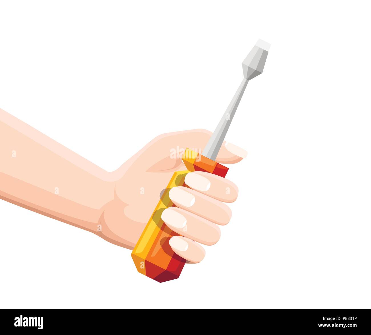 Attachments icon on white Stock Vector Images - Alamy