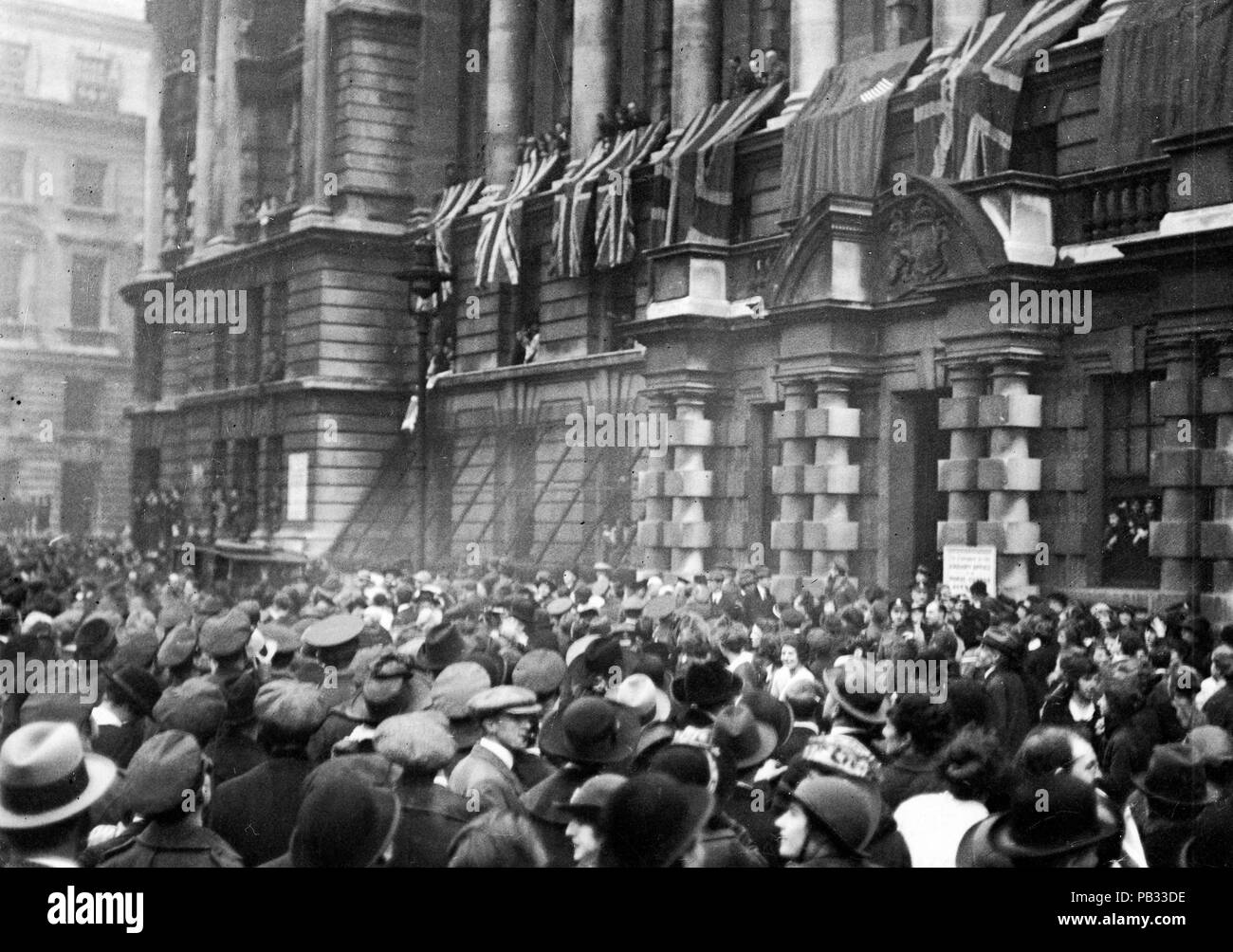 Official photograph showing people celebrating victory Stock Photo - Alamy