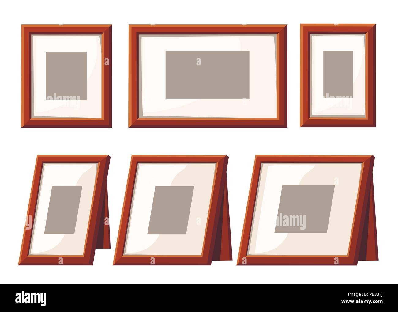 Minimal photo frame icon Cut Out Stock Images & Pictures - Alamy
