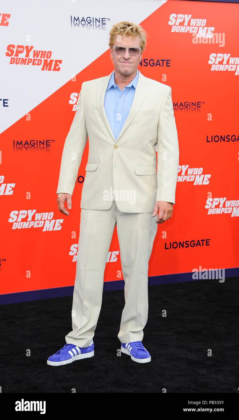 Los Angeles, CA, USA. 25th July, 2018. Jake Busey at arrivals for THE ...