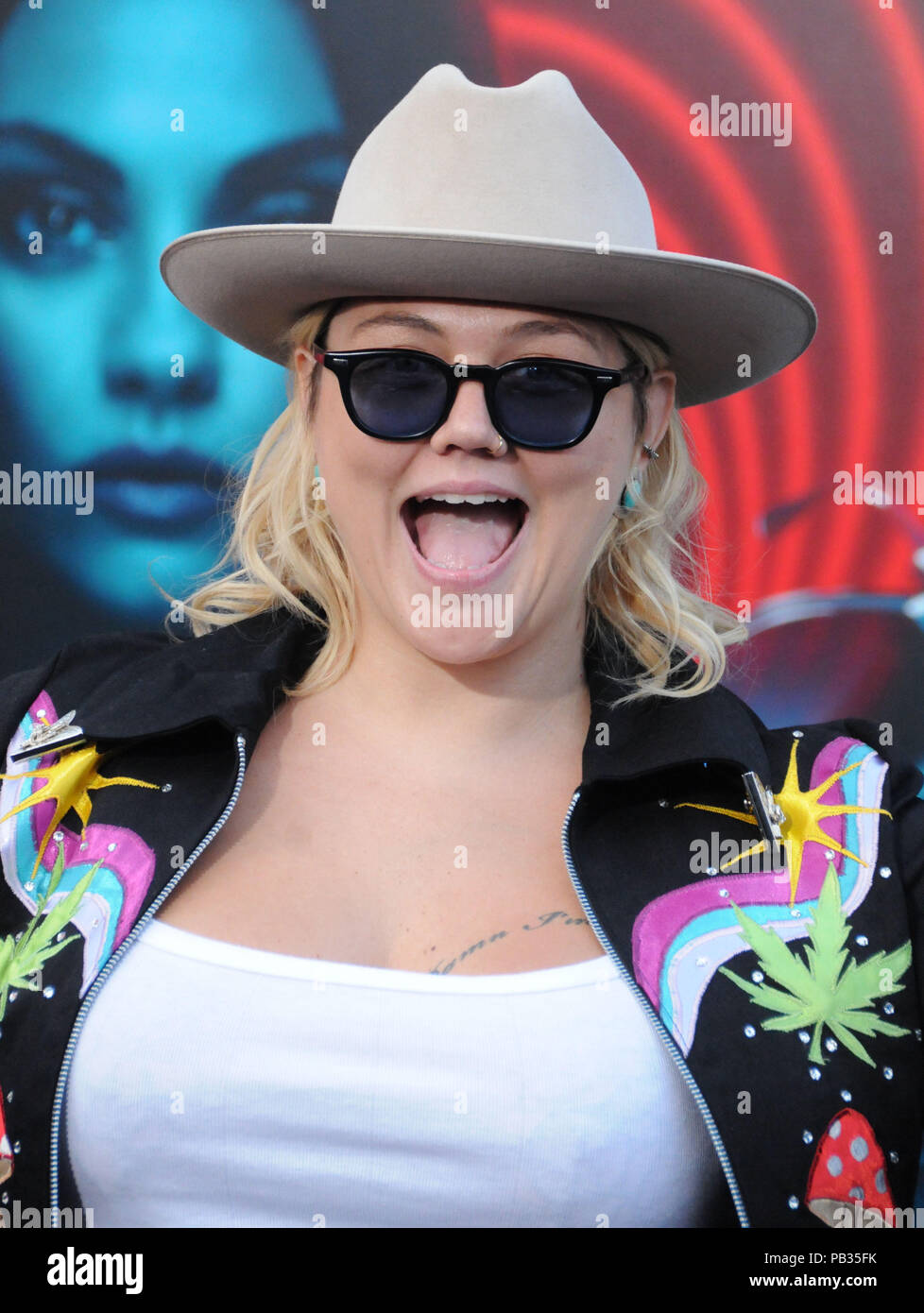 LOS ANGELES, CA - JULY 25: Singer Elle King attends the World Premiere ...