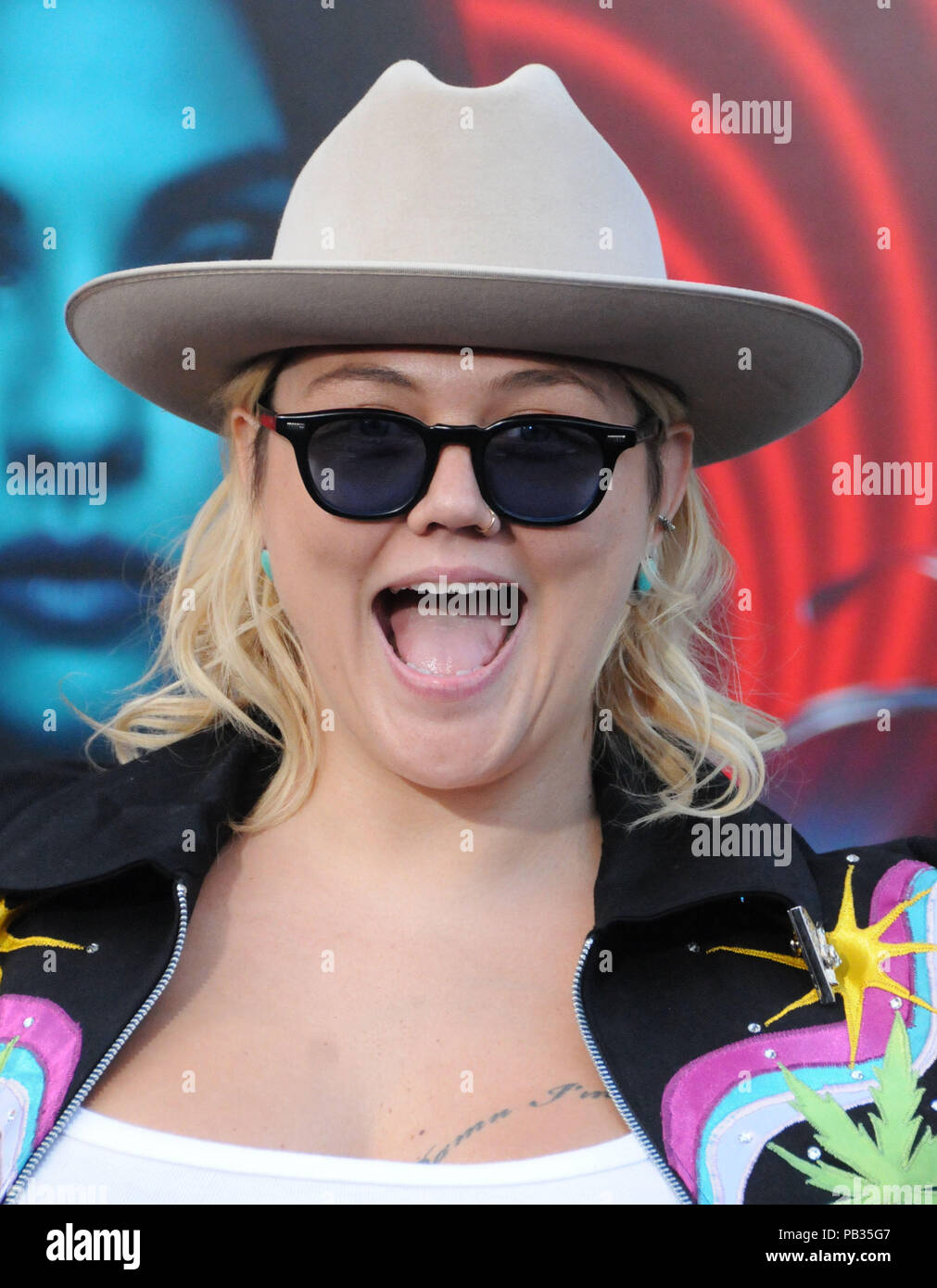 LOS ANGELES, CA - JULY 25: Singer Elle King attends the World Premiere ...