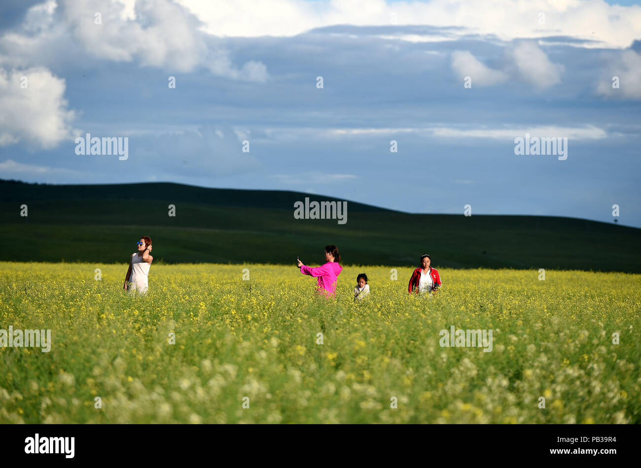 Inner Mongolia, China's Inner Mongolia Autonomous Region. 25th July ...