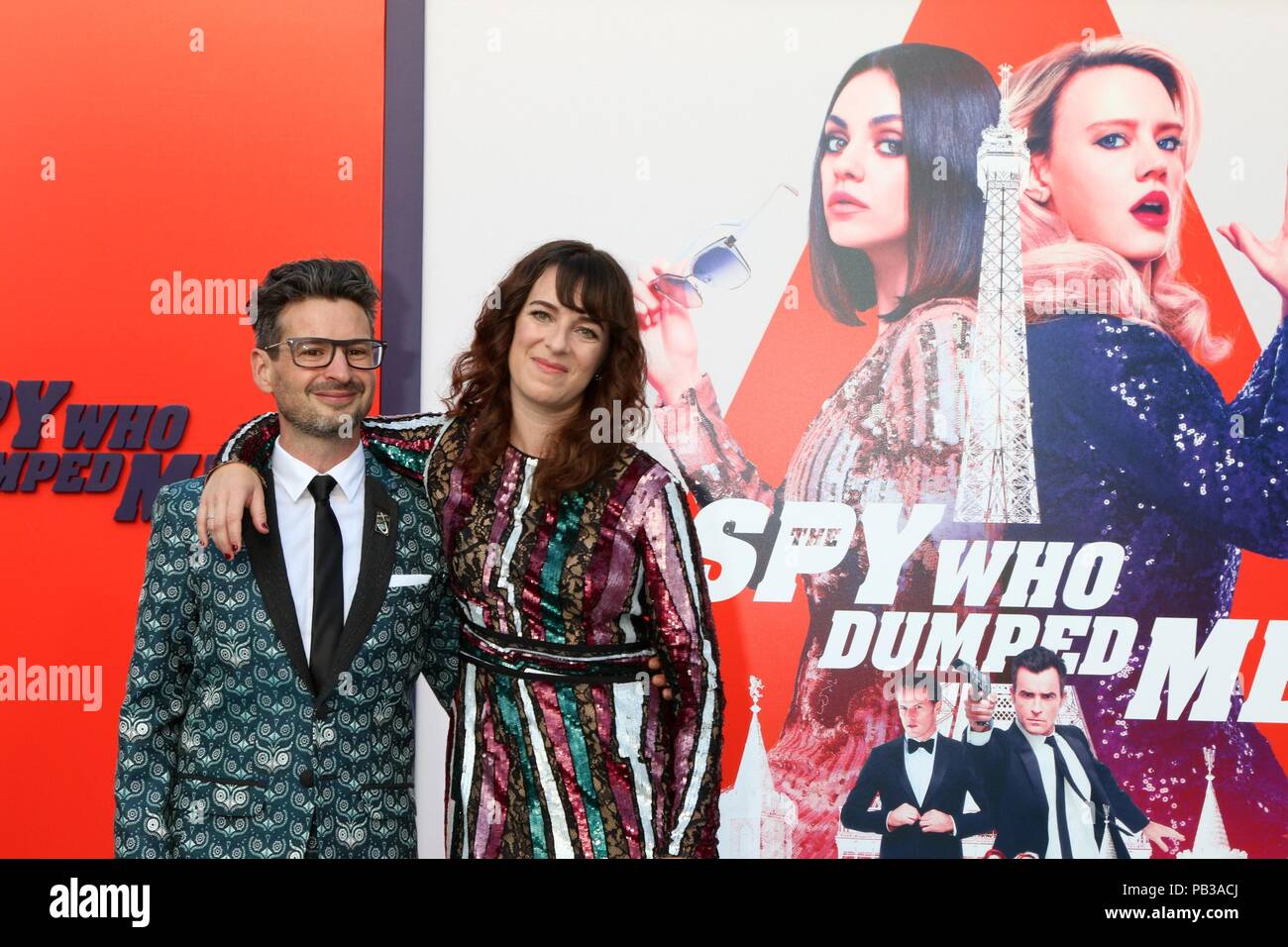 David Iserson, Susanna Fogel at arrivals for THE SPY WHO DUMPED ME ...