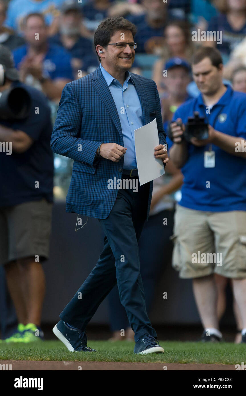 Milwaukee, WI, USA. 24th July, 2018. Mark Attanasio the owner of the ...