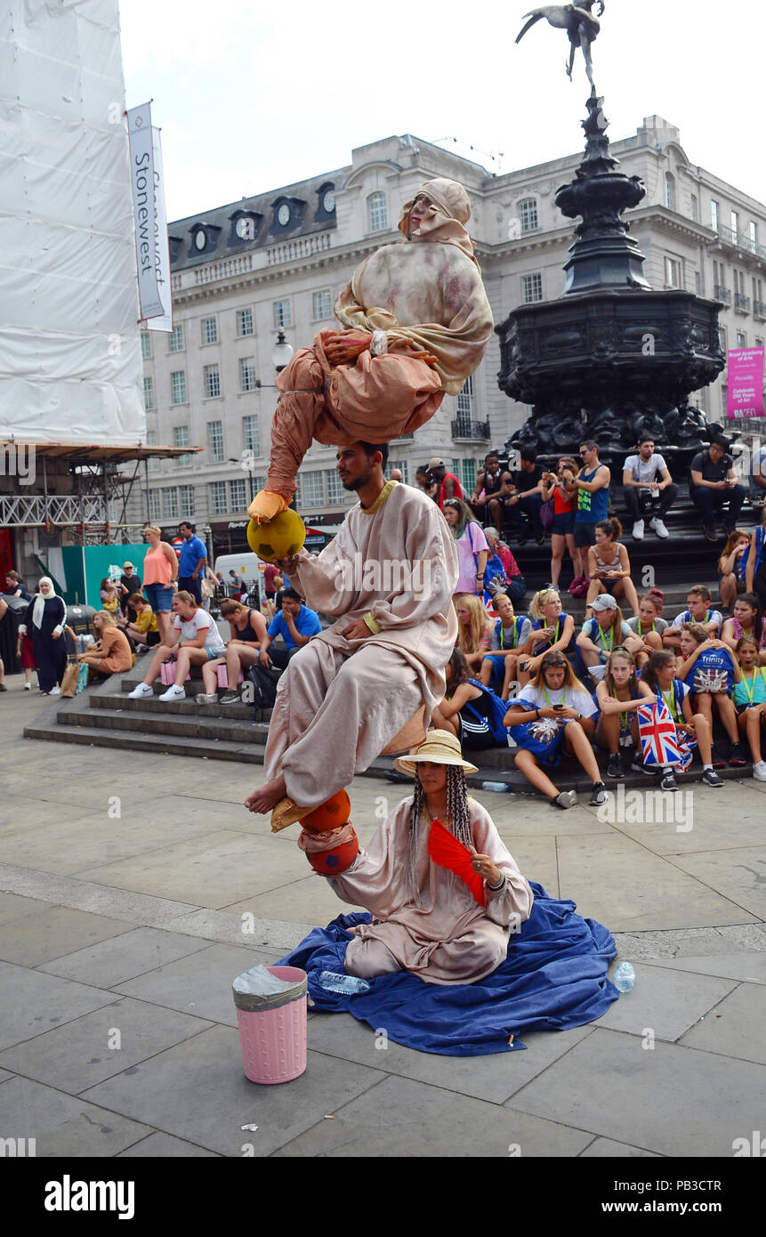 Acrobat pyramid hi-res stock photography and images - Alamy