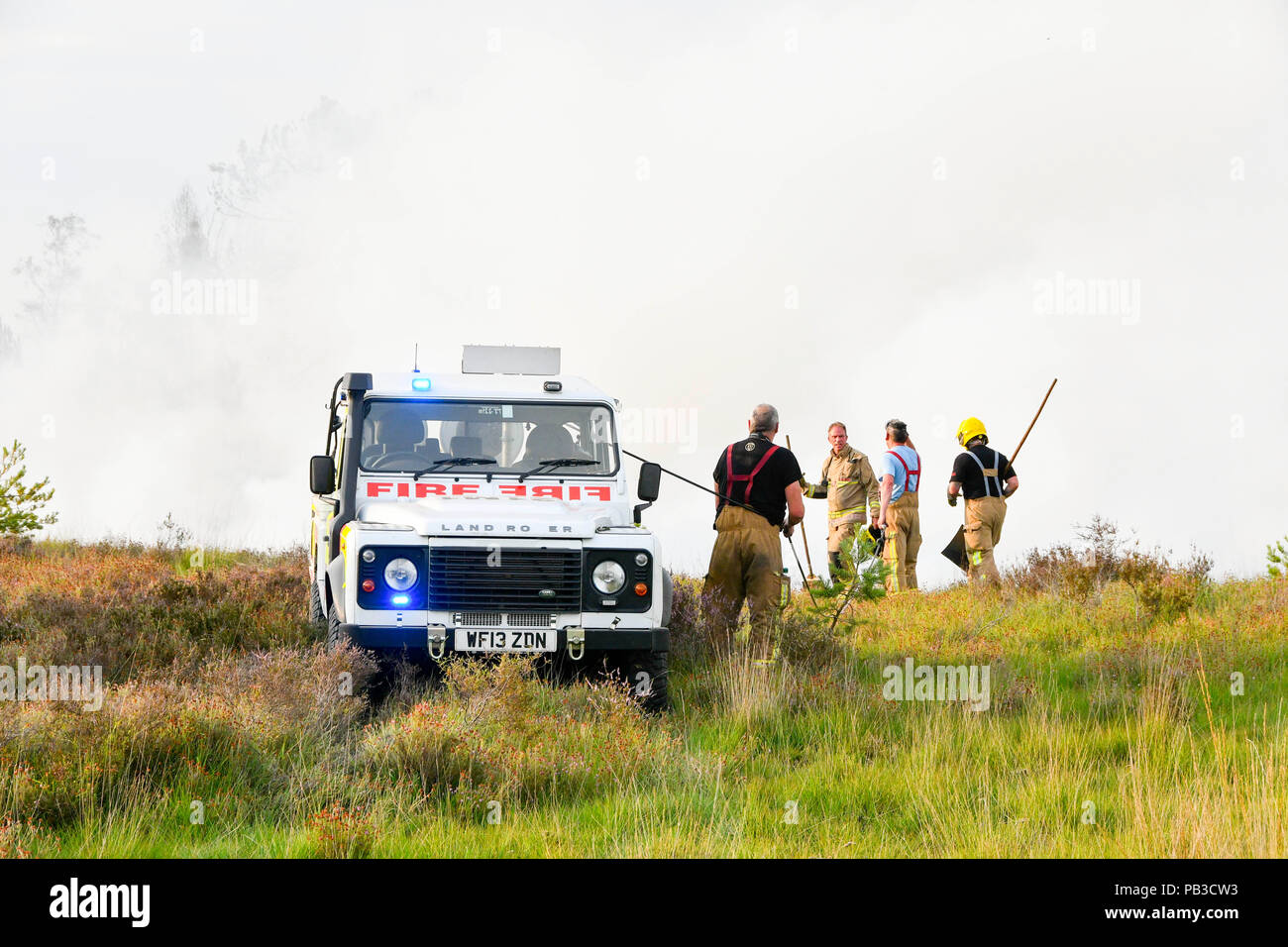 Ferndown, Bournemouth, Dorset, UK. 26th July 2018. UK Weather. Dorset ...