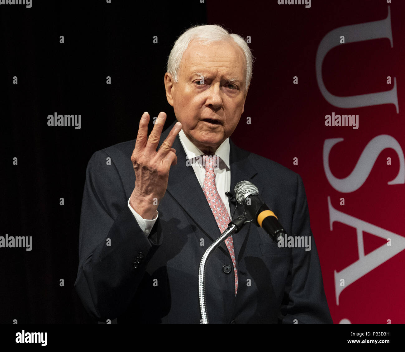 Washington, DC, USA. 26th July, 2018. US Senator ORRIN HATCH (R-UT ...
