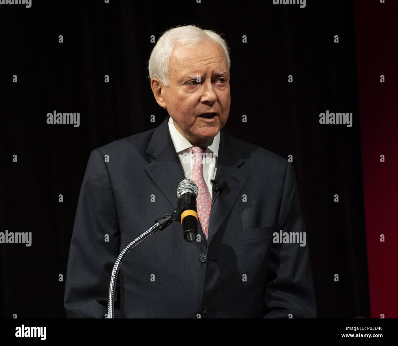 Washington, DC, USA. 26th July, 2018. US Senator ORRIN HATCH (R-UT ...