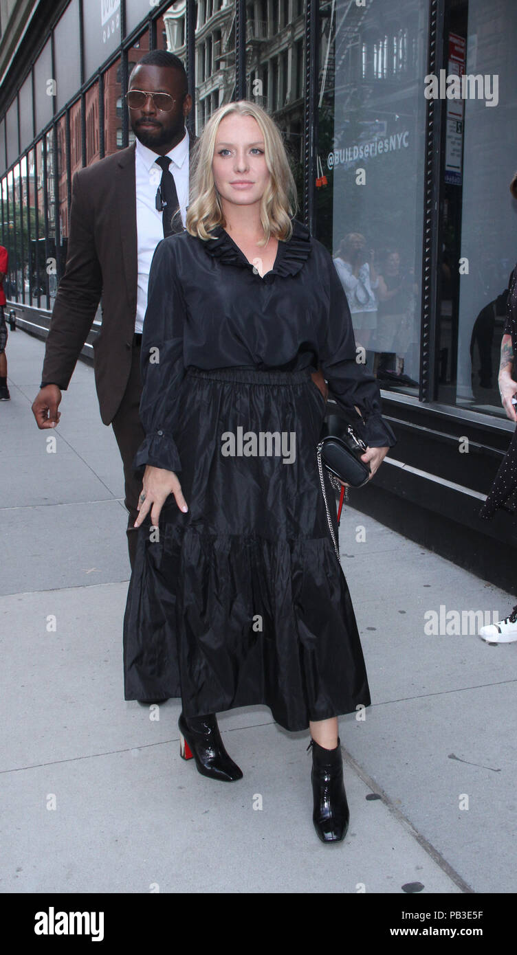 New York, NY, USA. 26th July, 2018. Alix Wilton Regan seen at Build ...