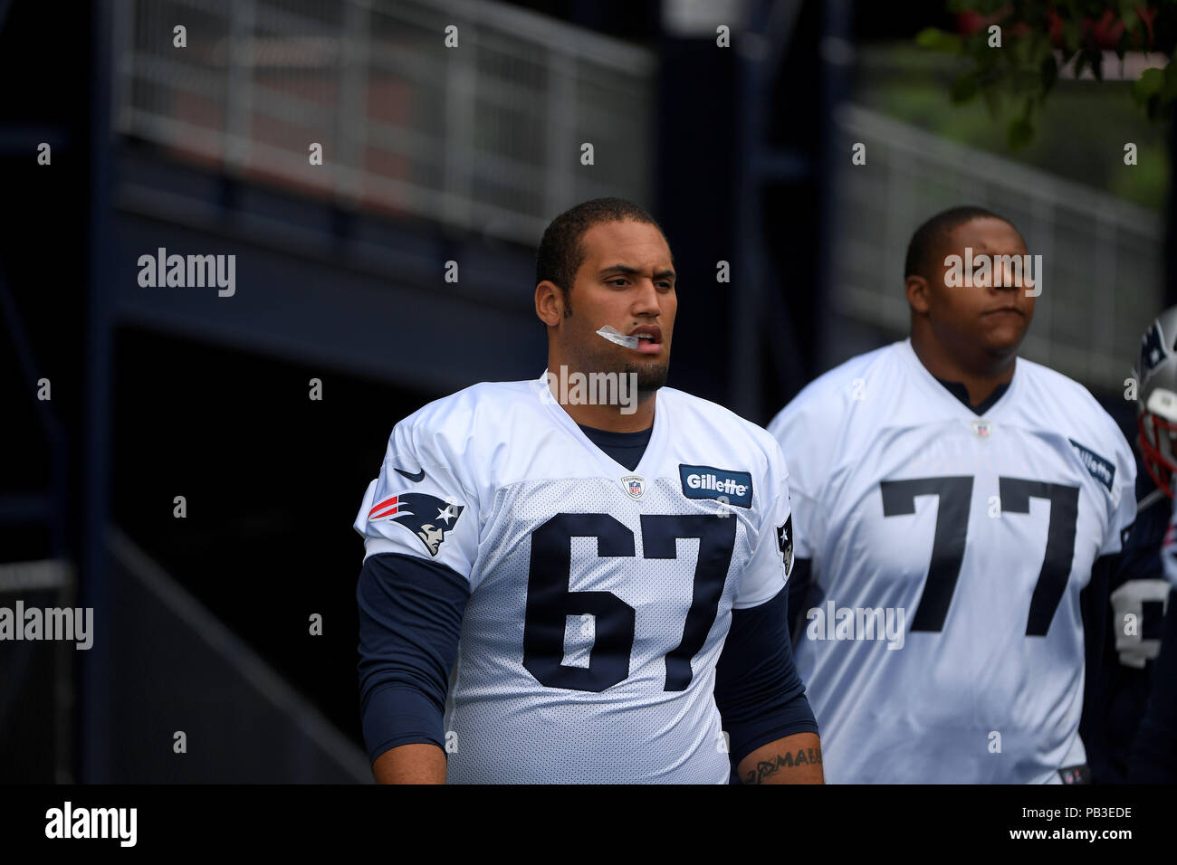 Foxborough, Massachusetts, USA. 26th July, 2018. New England Patriots ...