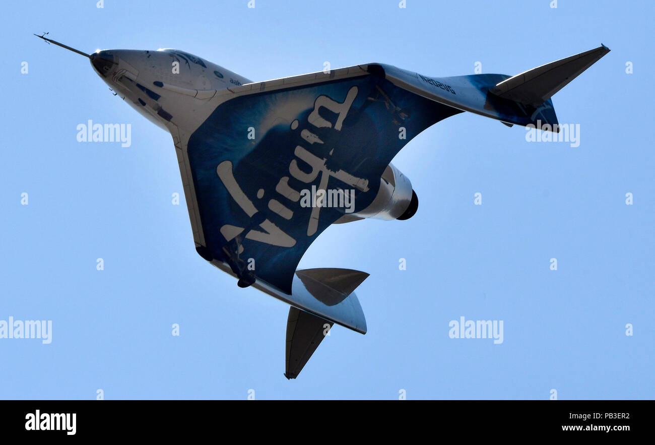 Mojave California, USA. 26th July, 2018. At around 6am Thursday morning ...