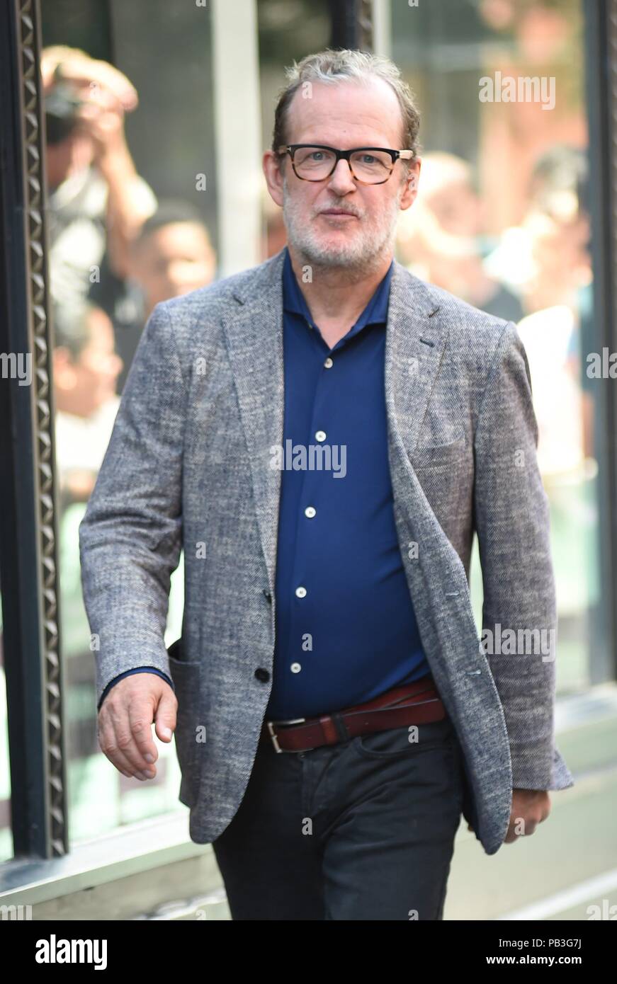 New York, NY, USA. 26th July, 2018. Björn Runge out and about for ...