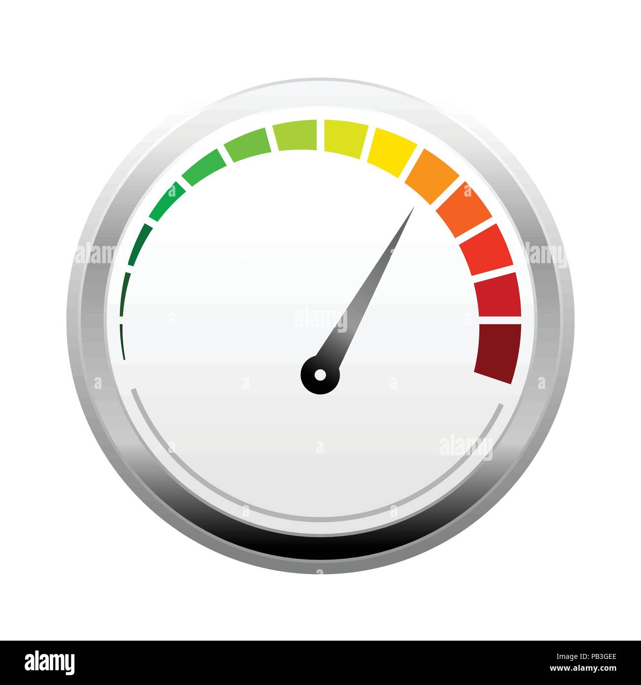 3D Power Pressure Meter Vector Symbol Graphic Logo Design Template ...