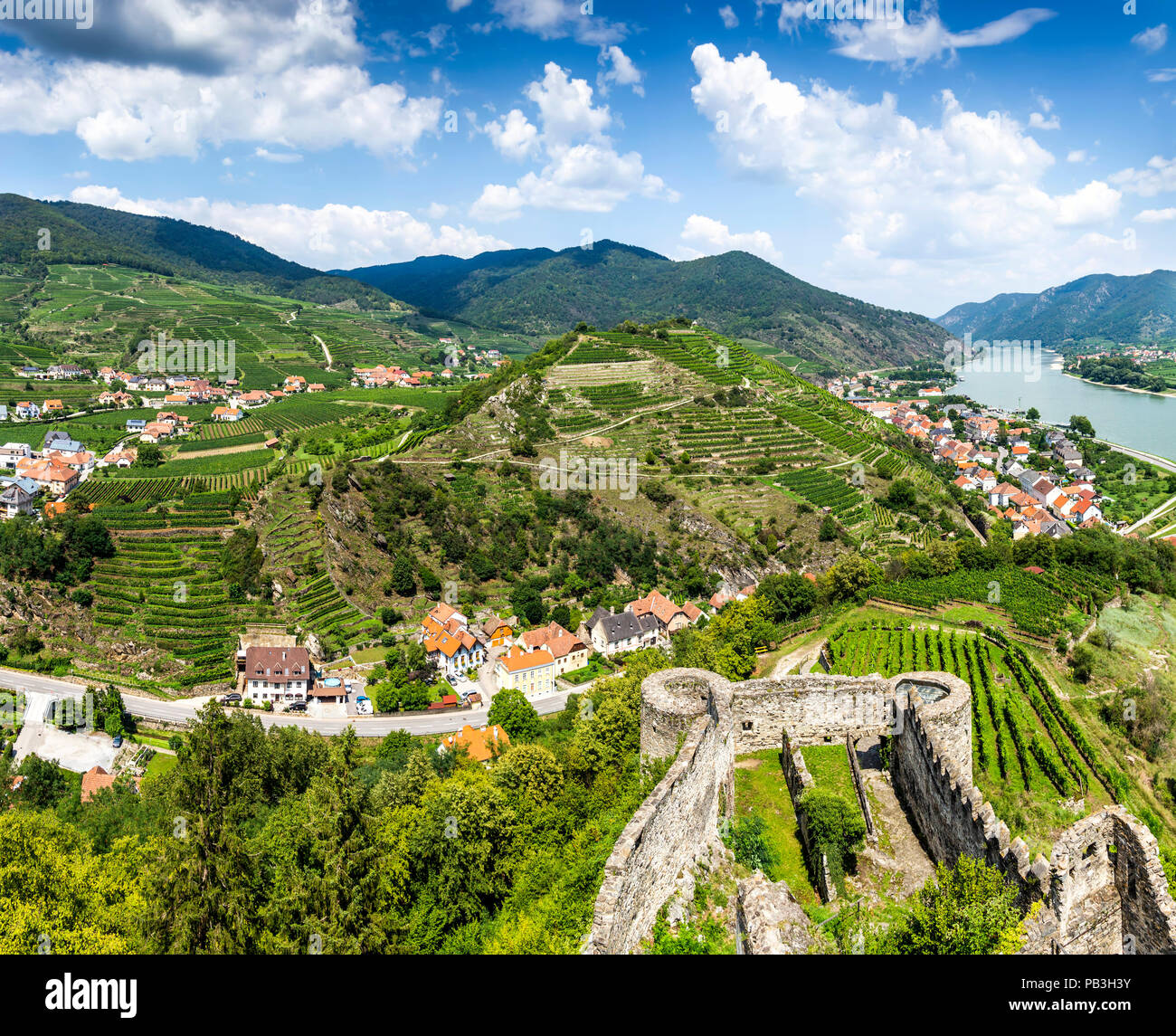 Spitz Town Lower Austria Stock Photos & Spitz Town Lower Austria Stock ...