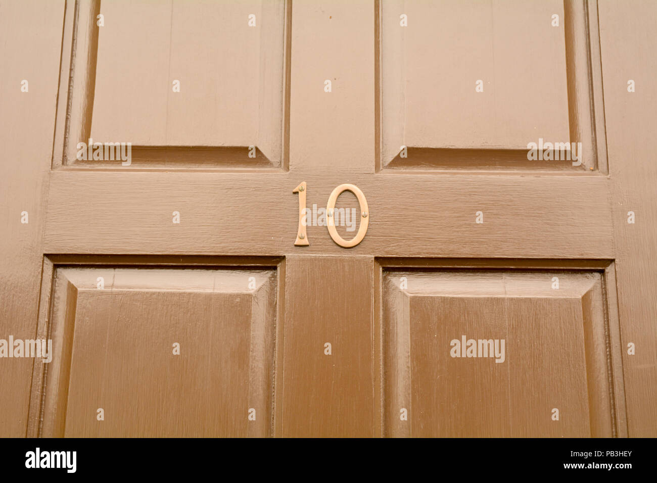 Number door 10 hi-res stock photography and images - Alamy