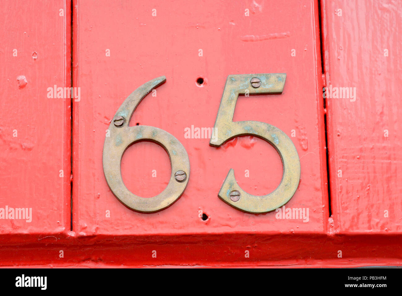 Number 65 hi-res stock photography and images - Alamy