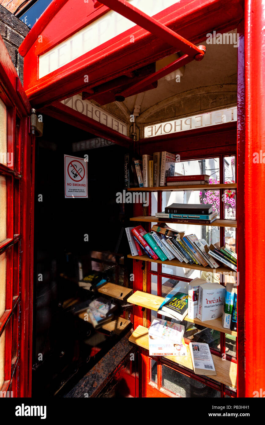 The inside of a red telephone box hi-res stock photography and images ...