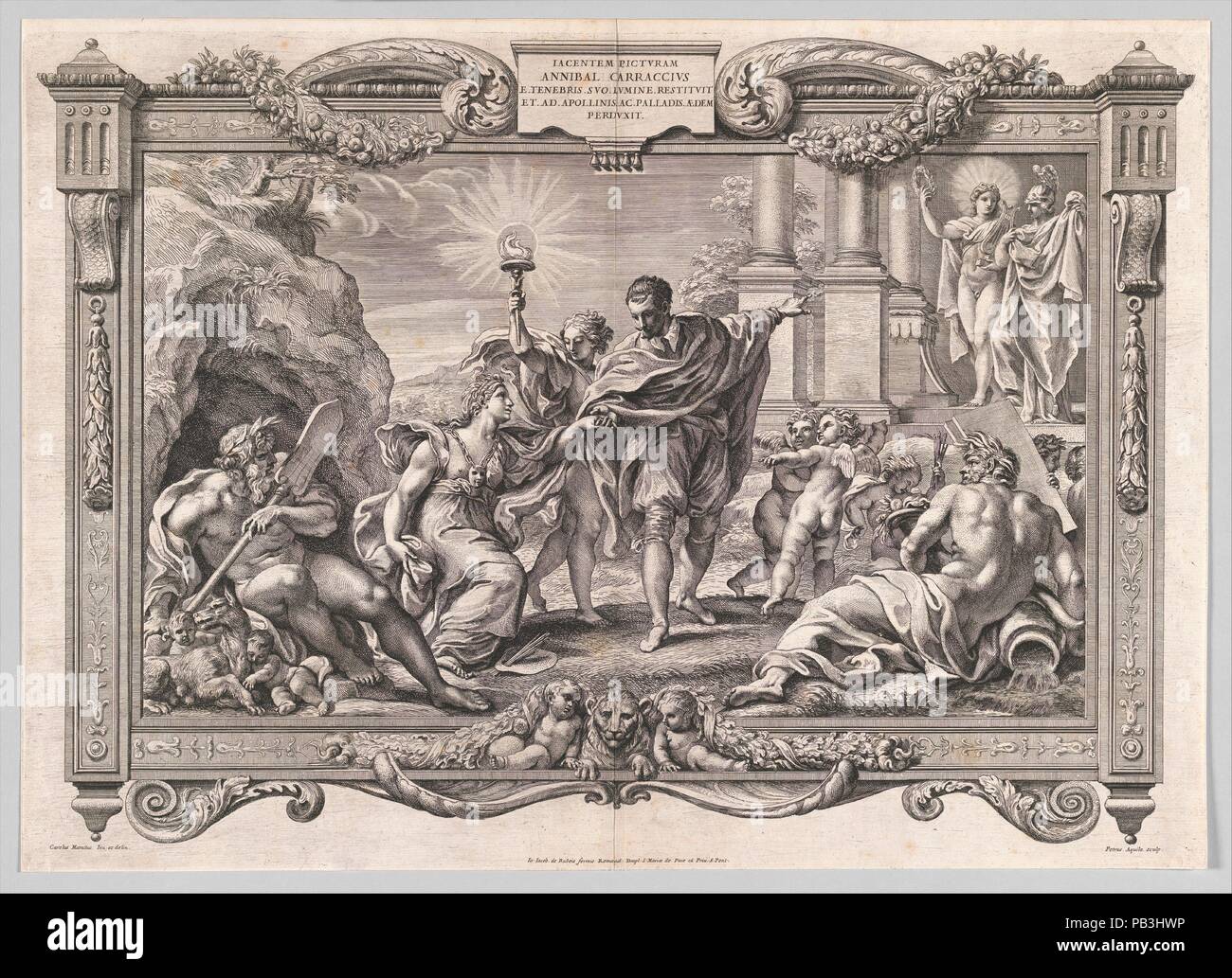 Farnese gallery annibale carracci hi-res stock photography and images ...