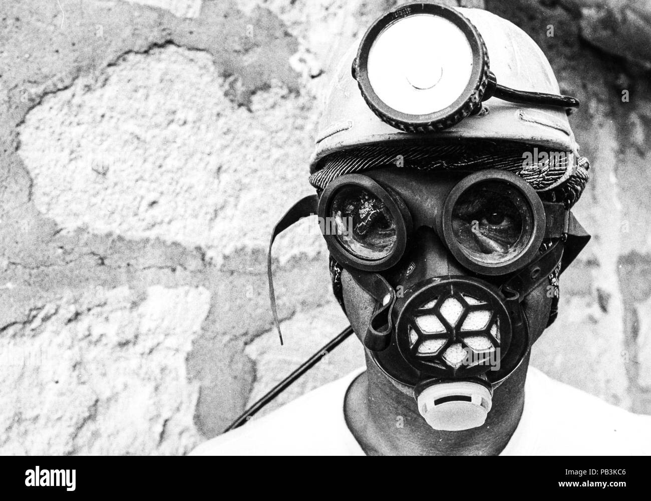 Miners Helmet Black and White Stock Photos & Images - Alamy