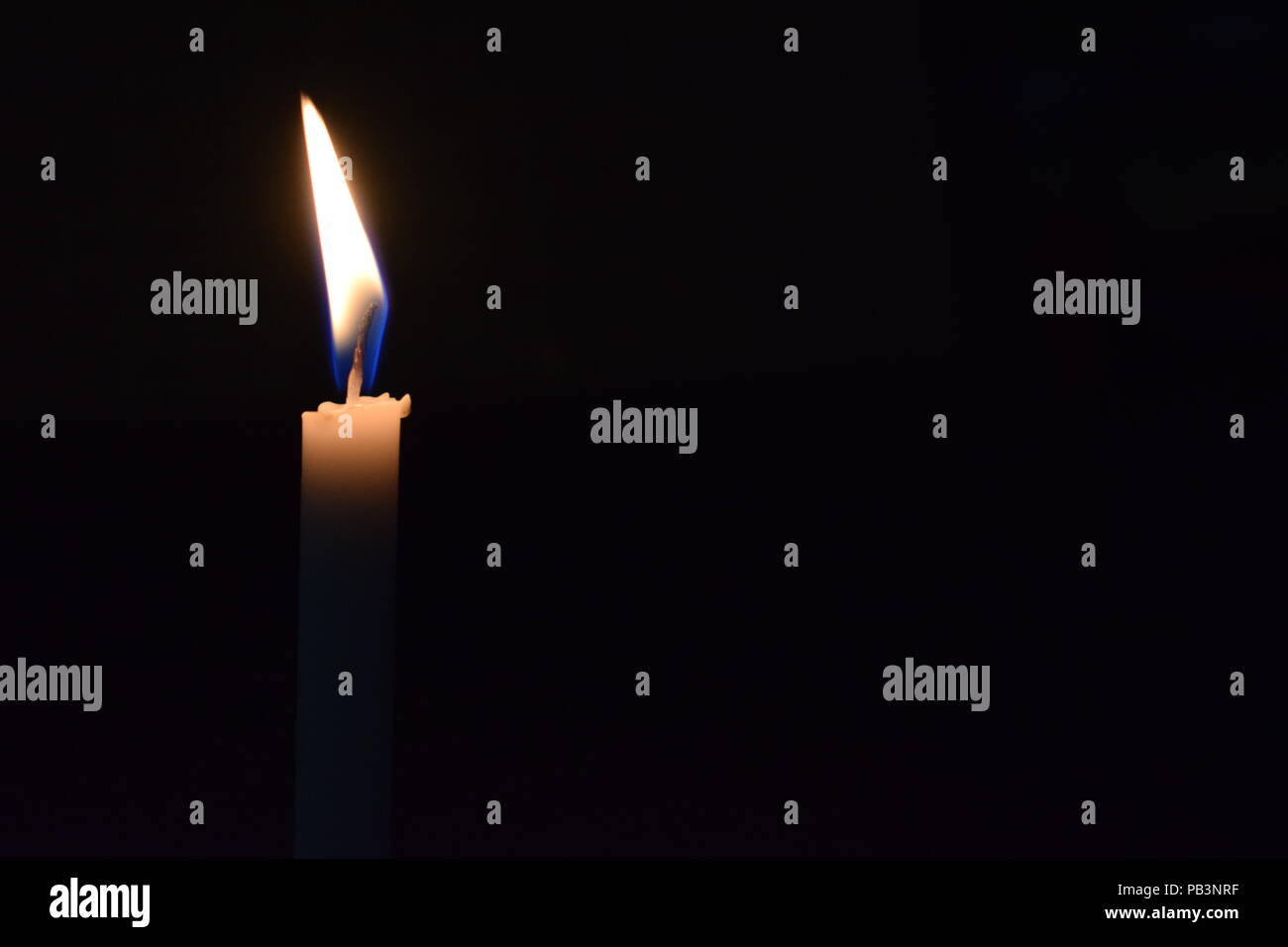 Candle flame smoke hi-res stock photography and images - Alamy