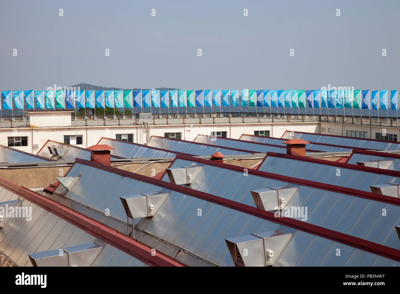 Roof of the Wool Factory Ermenegildo Zegna and the permanent ...