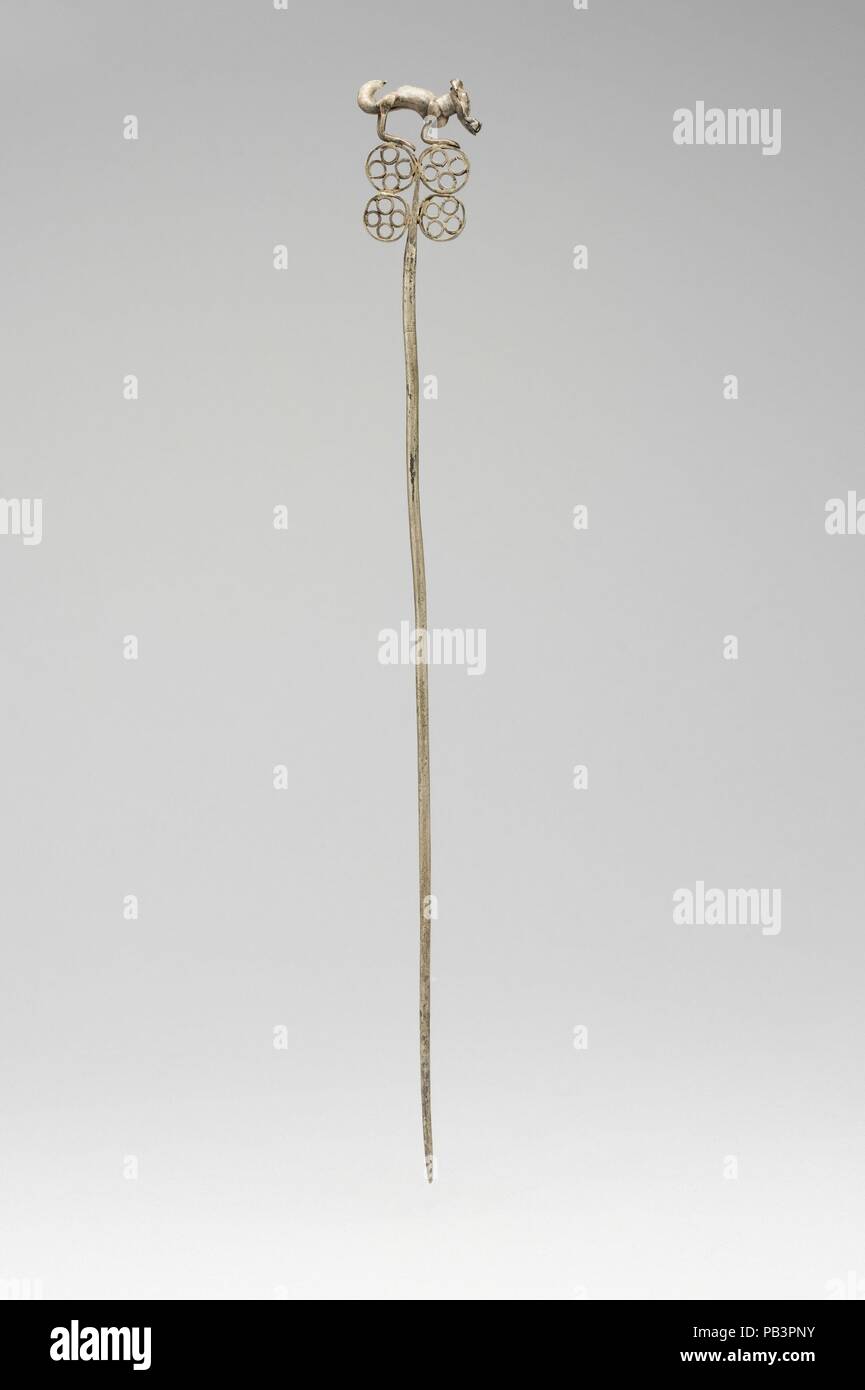 Group of pins. Culture: Chimú or Inca. Dimensions: Length 9-3/8 in. (23 ...