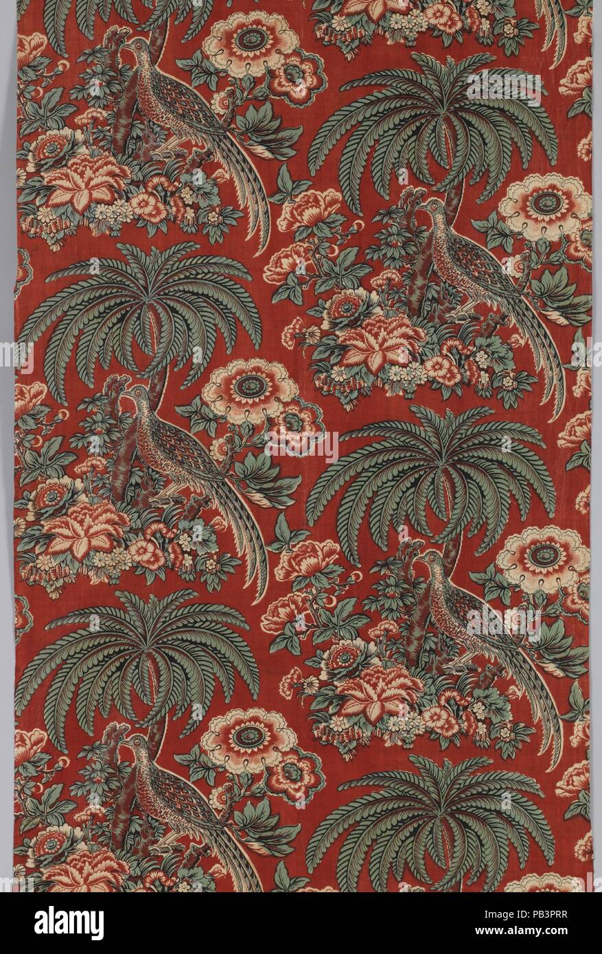 Piece. Culture: British. Dimensions: L. 25 x W. 42 inches (loom width ...