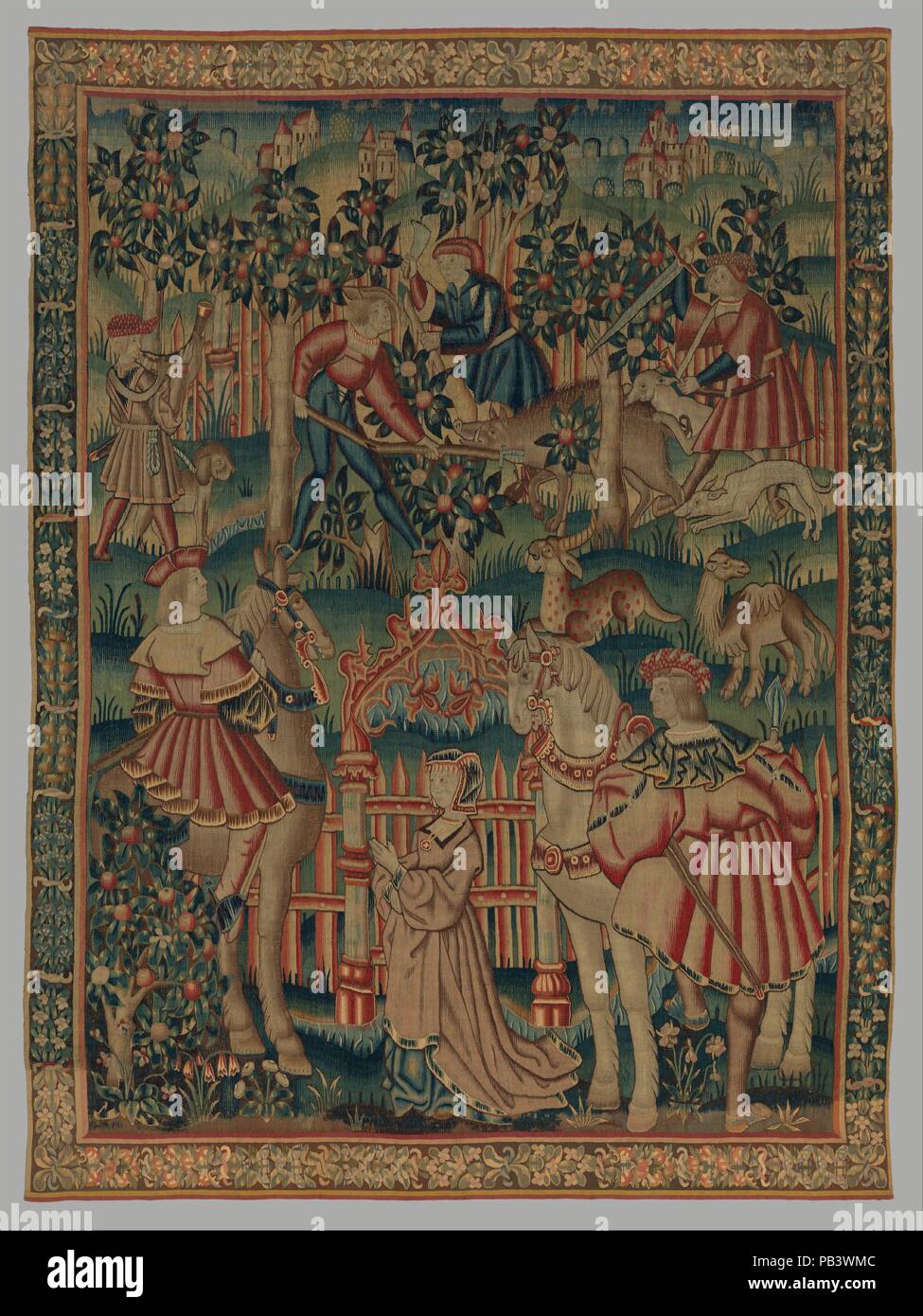 Medieval hunting art hi-res stock photography and images - Alamy