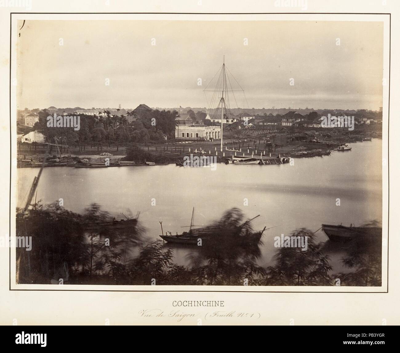 Vue de Saïgon (Feuille No. 1). Artist: Emile Gsell (French, Sainte ...