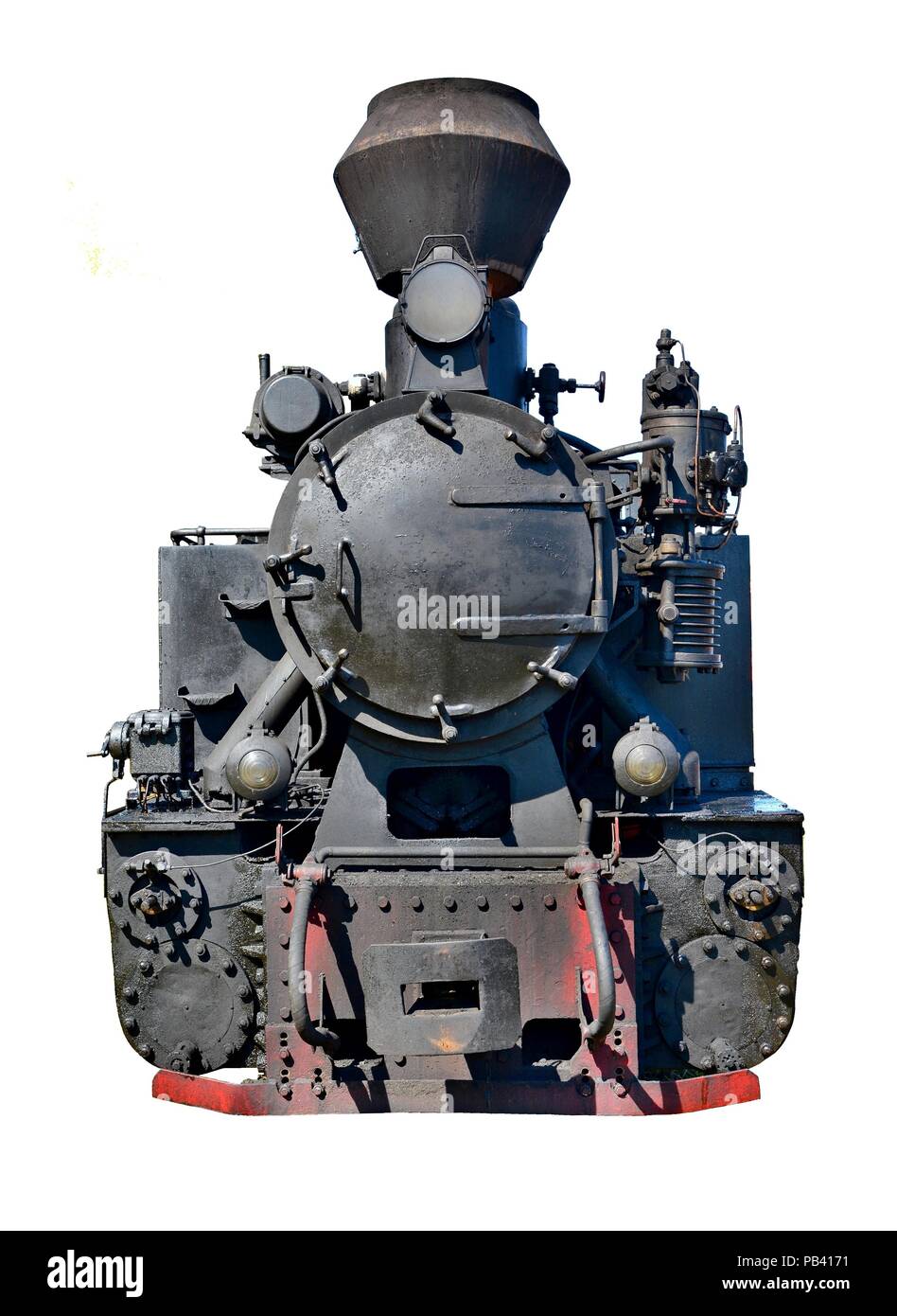 Front view old steam locomotive hi-res stock photography and images - Alamy