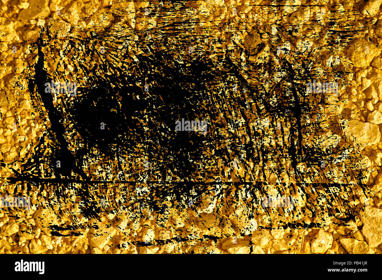 Grunge Ultra yellow Ground texture, sand surface, stone background ...