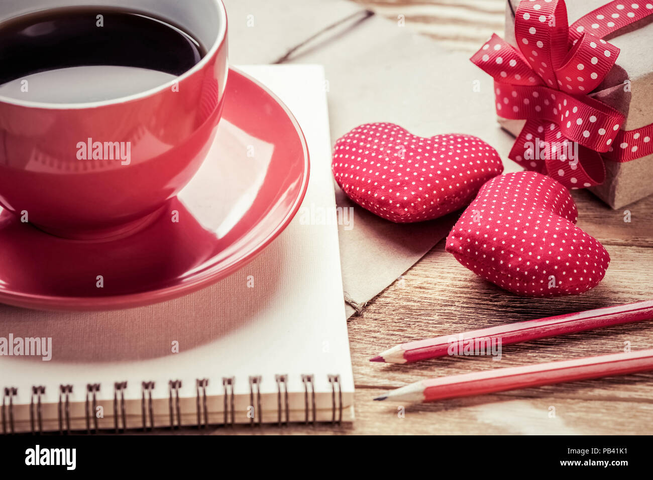 Writing love confession Stock Photo - Alamy