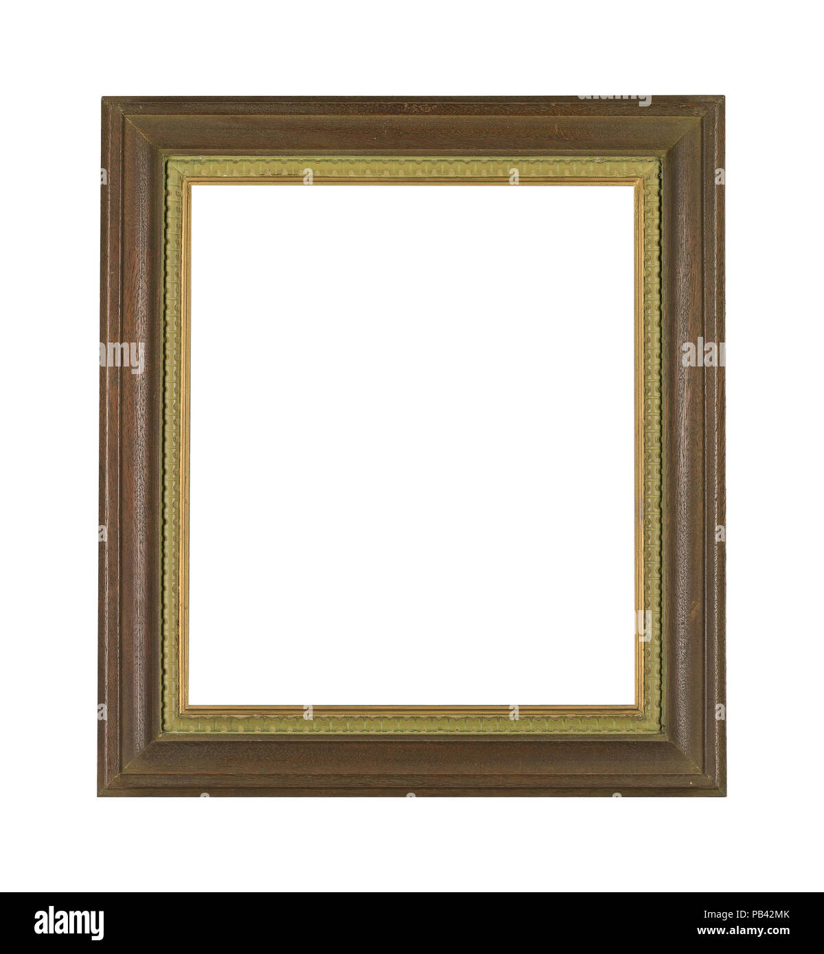 Wooden vintage frame Stock Photo - Alamy