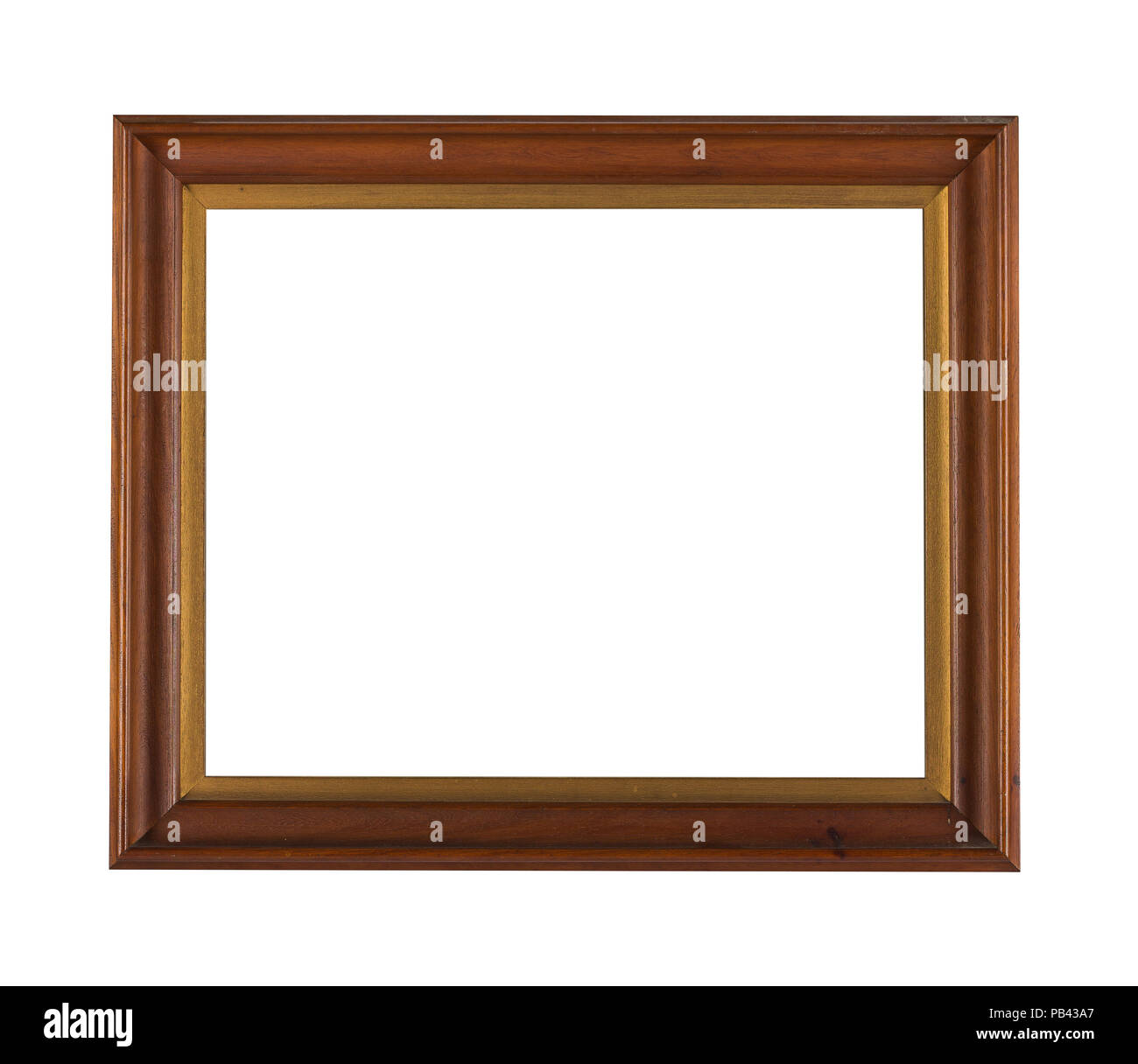 Wooden vintage frame Stock Photo - Alamy
