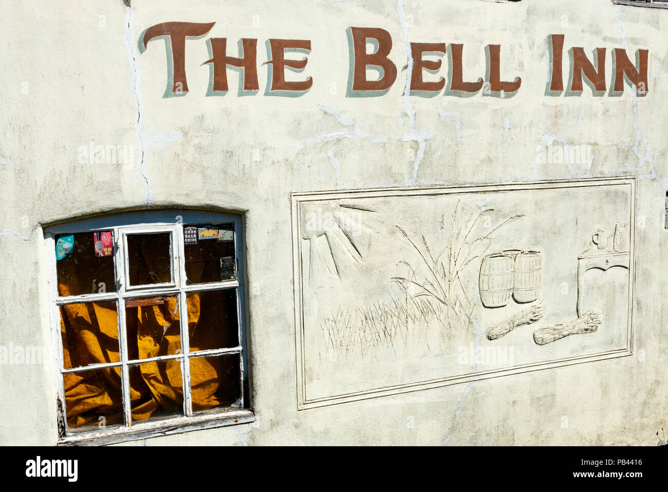 The former Bell Inn, Bramfield, Suffolk, England Stock Photo - Alamy