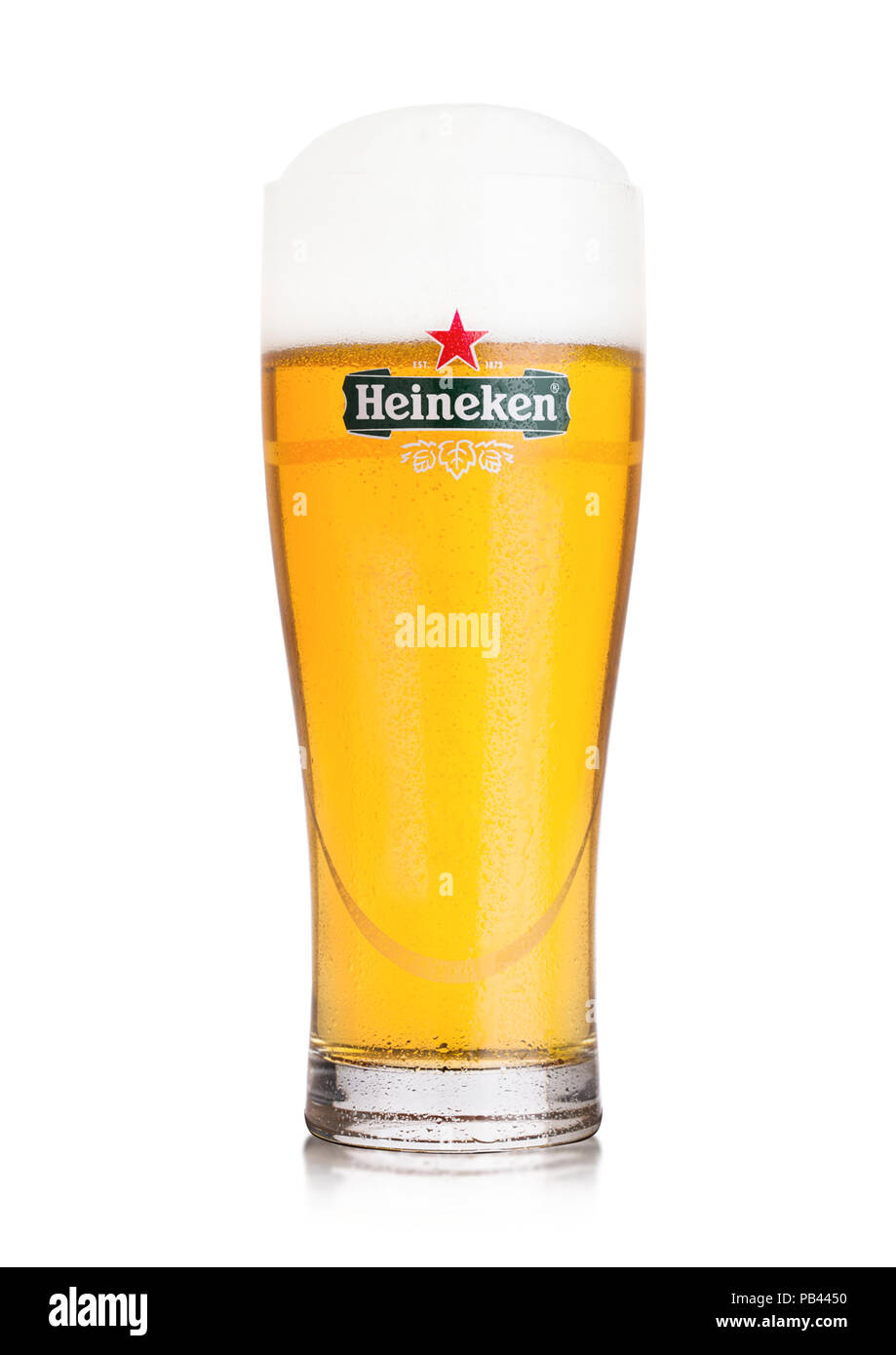 Heineken international beer brand alcohol Cut Out Stock Images ...