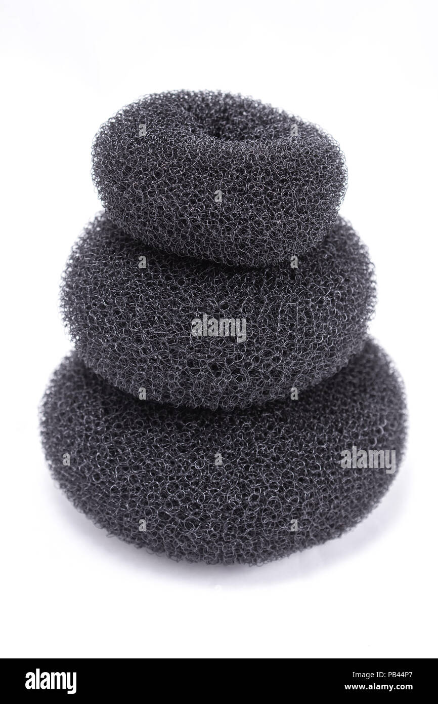 Hairstyle bun Cut Out Stock Images & Pictures - Alamy