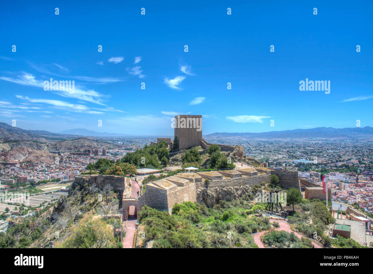 Lorca castle, murcia hi-res stock photography and images - Alamy