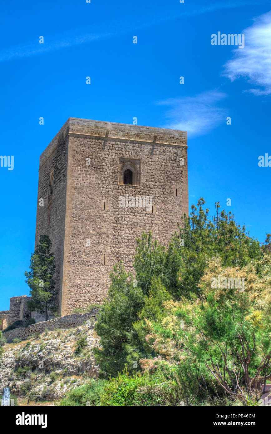 Lorca castle, murcia hi-res stock photography and images - Alamy