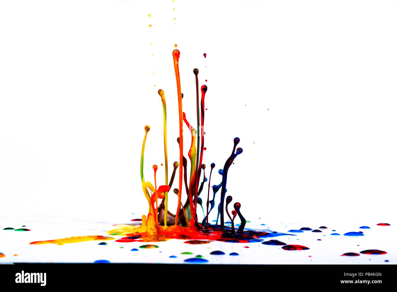 Ink drop splash hi-res stock photography and images - Alamy