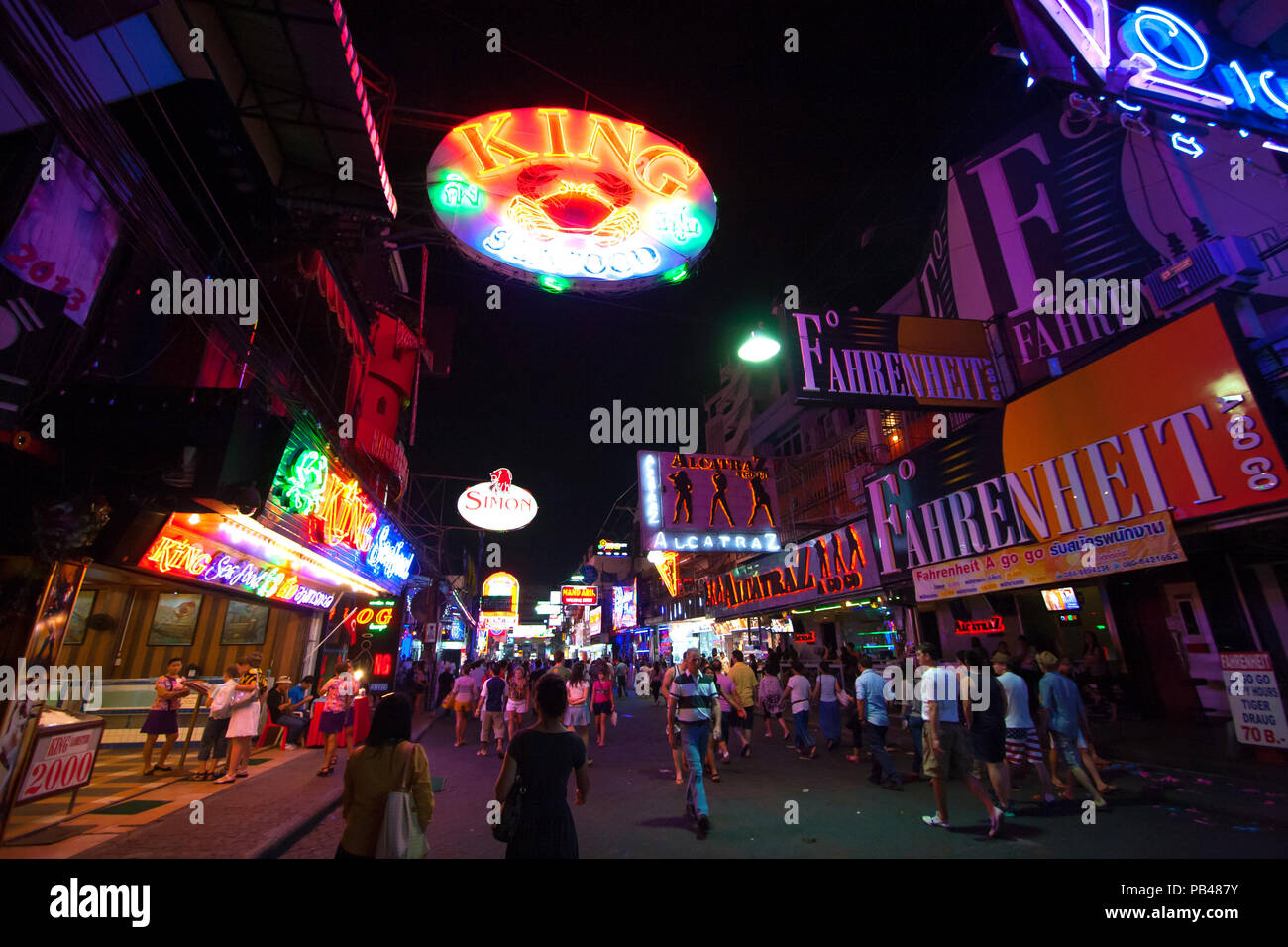 Pattaya nightclub hi-res stock photography and images - Alamy