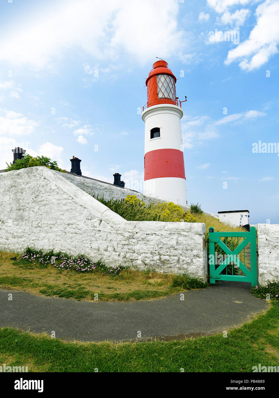 Souter lighthouse trail hi-res stock photography and images - Alamy