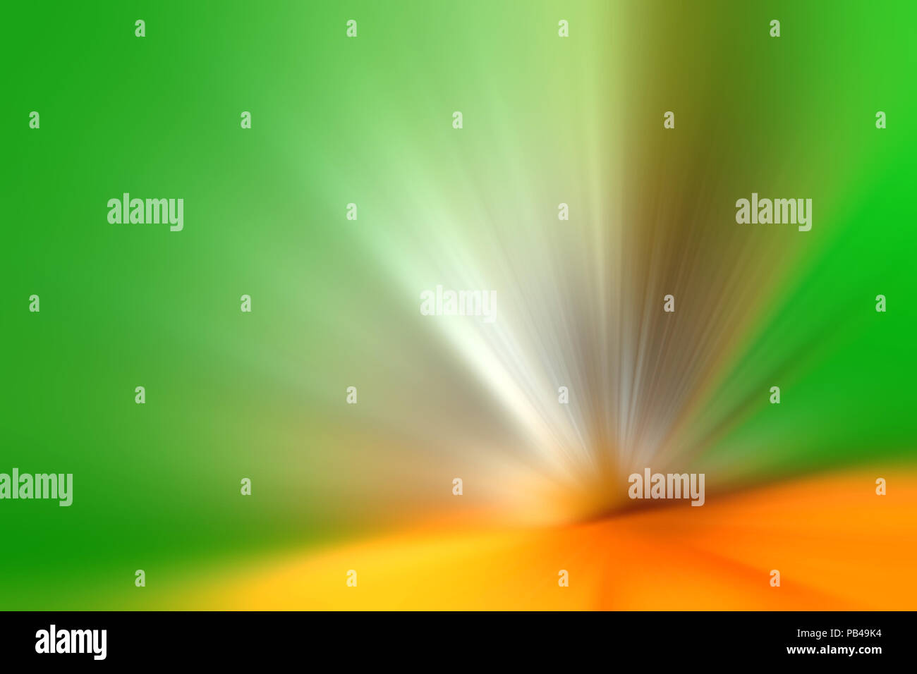 abstract green and orange acceleration speed motion background Stock ...